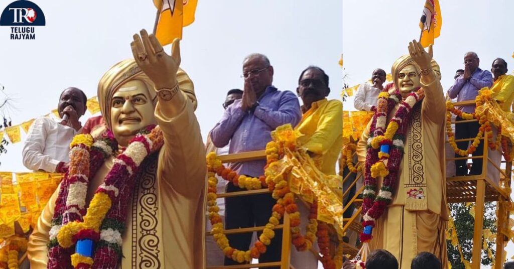 Nandamuri Mohana Krishna, Nandamuri Rupa Unveiling Of The New Statue Of ...