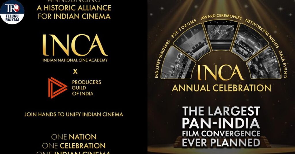Indian National Cine Academy (INCA) Announced as A Pan-India Platform ...